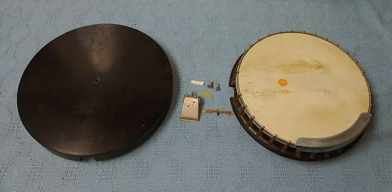 Vintage Unbranded Banjo Rim and Resonator For Repair With | Reverb