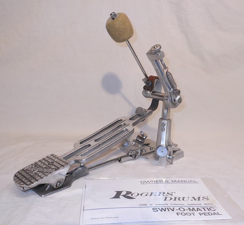 Rogers Vintage 1964 SWIVOMATIC Bass Drum Pedal w/ONE-PIECE | Reverb