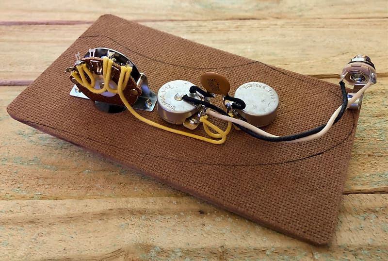 Fender Telecaster ‘69 Thinline Wiring Harness 1 meg pots NOS | Reverb