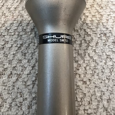 Vintage Shure SM53 Patent Pending Microphone | Reverb