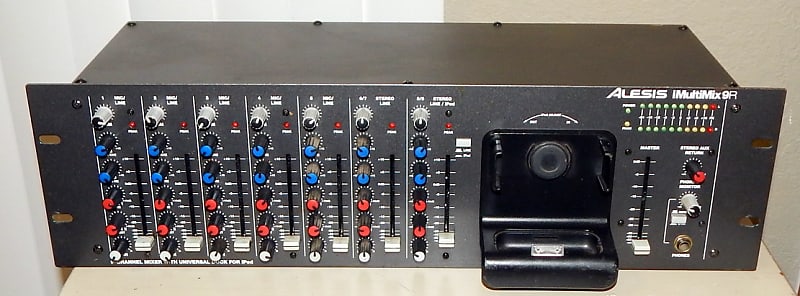 Alesis iMULTIMIX 9R 9-Channel Analog Mixer - Rack-mount | Reverb