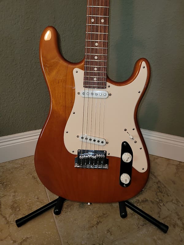 Warmoth / Fender Custom Stratocaster/Tele Hybrid 2021 Amber | Reverb