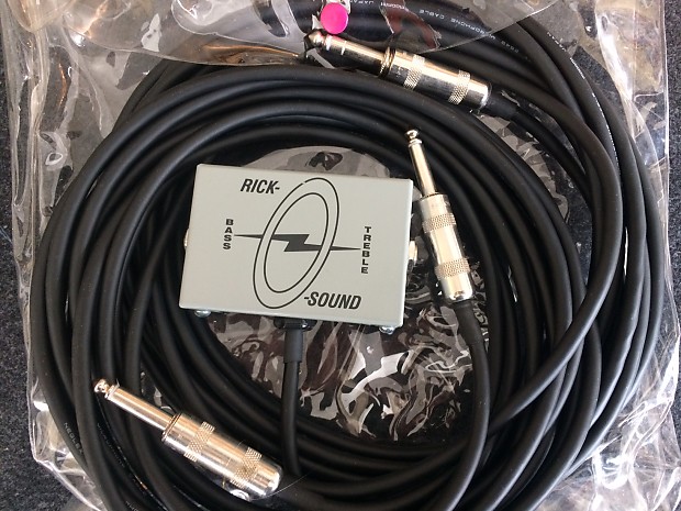 Rickenbacker Ric-O-Sound Signal Splitter Box for Stereo | Reverb