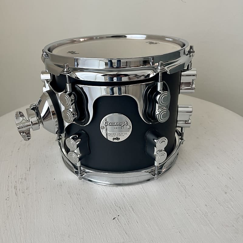 PDP Concept Maple 8x7 Tom Satin Black | Reverb