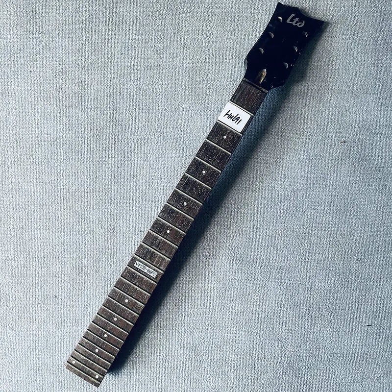 ESP LTD Guitar Neck and Rosewood 24 Frets Fingerboard | Reverb