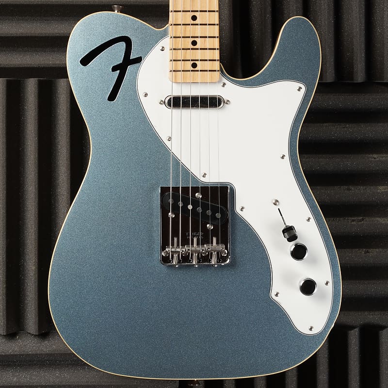 Fender Limited F-Hole Telecaster Thinline 2021 Mystic Ice | Reverb