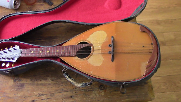 Calace Mandolin 1926 Natural | Reverb