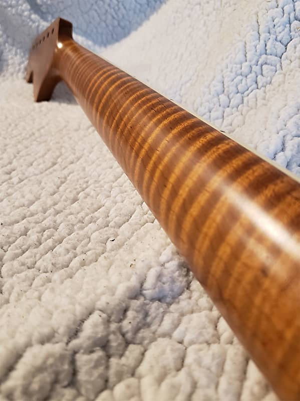 Beautiful Bound,USA made,5A+Flame maple neck with Nitro | Reverb