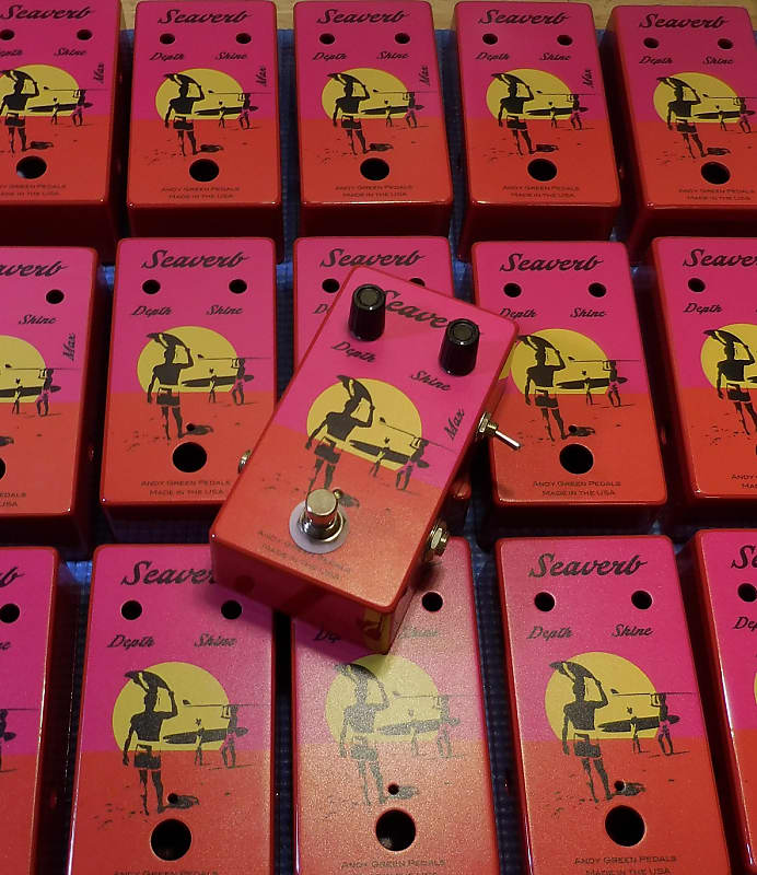 Seaverb Reverb Pedal Handmade by Andy Green | Reverb
