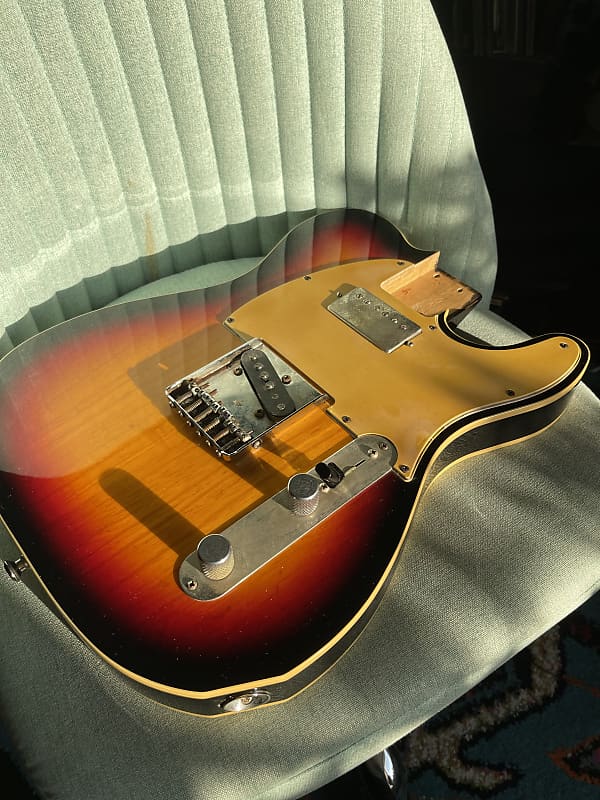 Telecaster Custom Double Binding 3 tone Sunburst ESP Body | Reverb