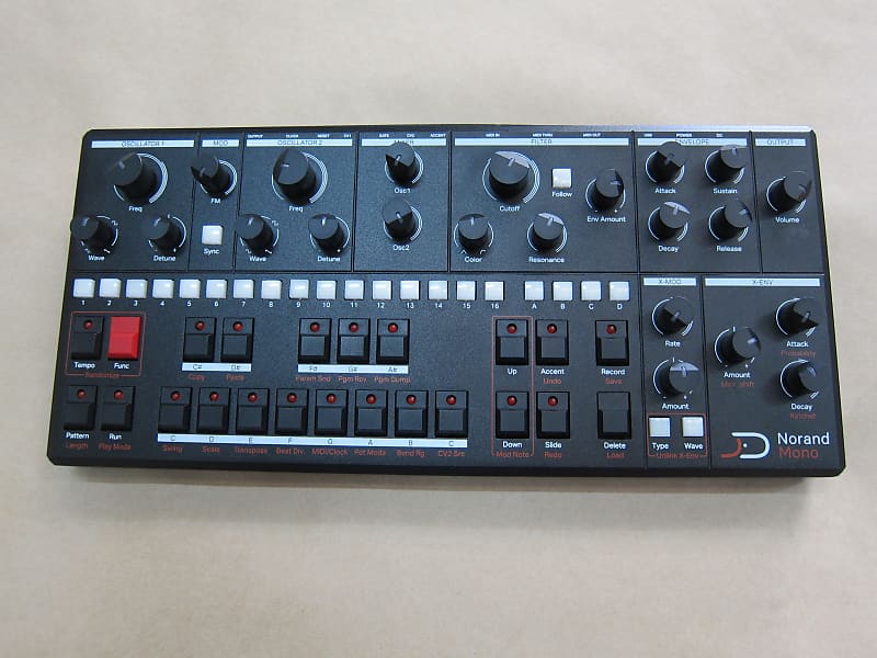 Norand Mono Desktop Synth and Sequencer - Black | Reverb