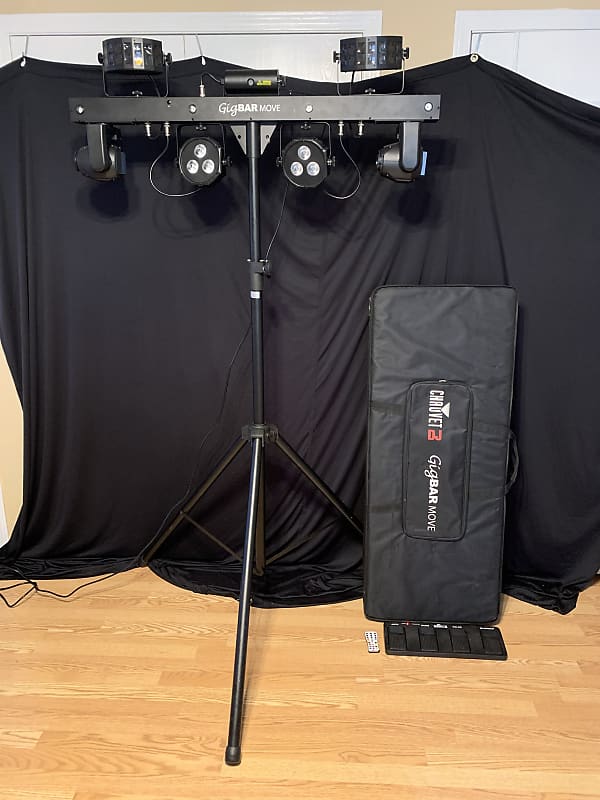 Chauvet DJ Gig Bar Move 5-in-1 LED Lighting System with 2 | Reverb