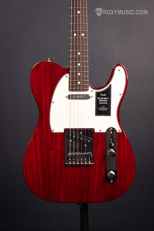 Fender Player II Telecaster - Transparent Cherry With | Reverb