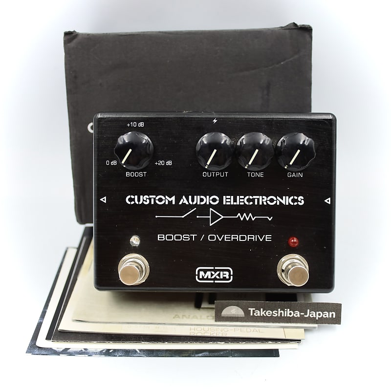 MXR MC402 Custom Audio Electronics Boost / Overdrive With | Reverb