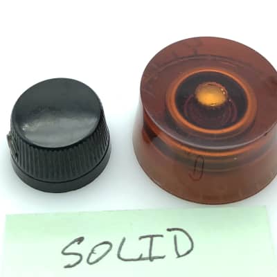 Daka-Ware Vintage Small Cupcake Knobs (2) 19?? Black | Reverb