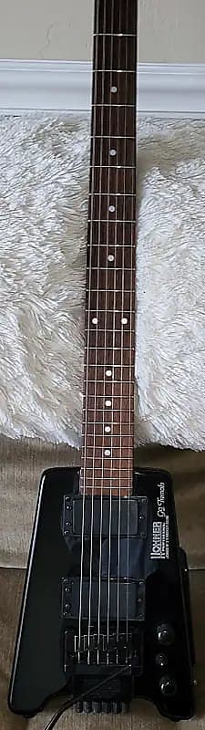 Hohner G2 Tremolo 1986 - Black - licd. by Steinberger Guitar | Reverb