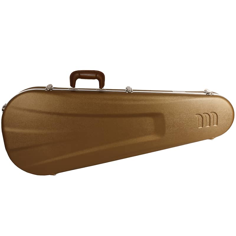 TKL Vectra VTR-525 Single Cutaway Guitar Case - Gold w/ Navy | Reverb