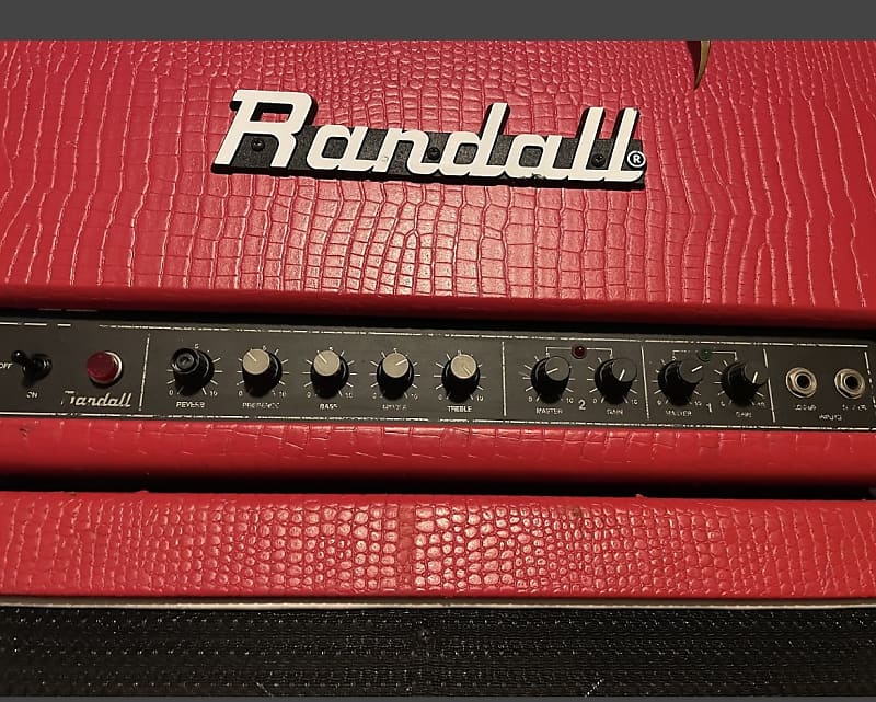 Randall Rg100es 1987 Red tolex | Reverb