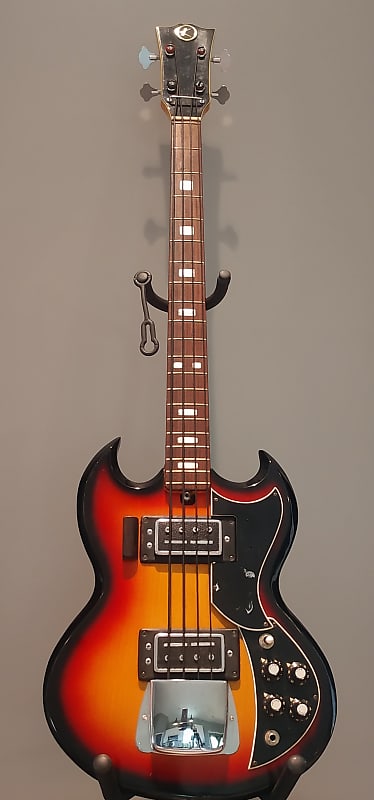 Kay K2B 1970's - Sunburst | Reverb