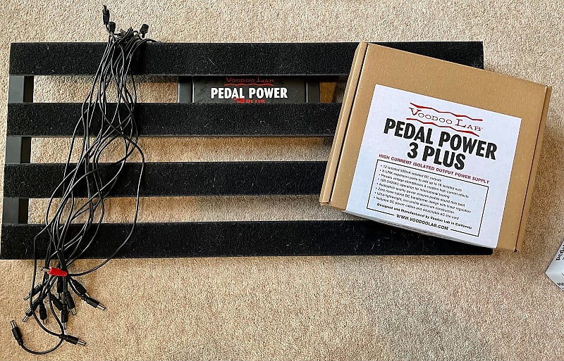 Voodoo lab Pedal power 3 plus and Pedaltrain JR max | Reverb
