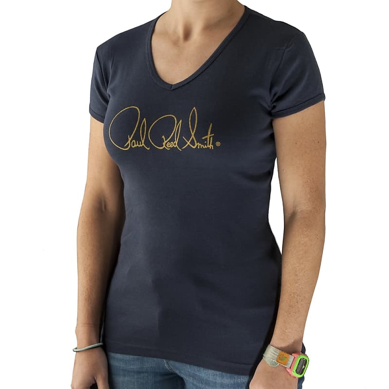 PRS Ladies Signature Tee Large Navy Blue | Reverb