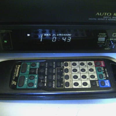 Panasonic LX-K770 Auto Reverse Laserdisc Multi Laser Disc LD | Reverb