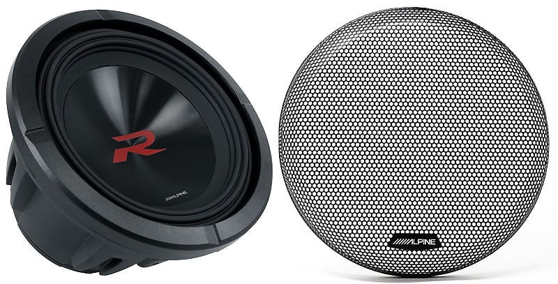 Alpine R2-W12D4 2250W 12" R-Series Dual 4-Ohm Car Subwoofer + | Reverb