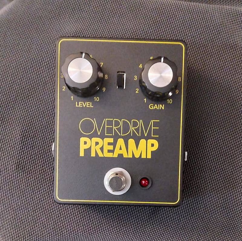 JHS Overdrive / Preamp 2022 - Present - Black / Yellow | Reverb
