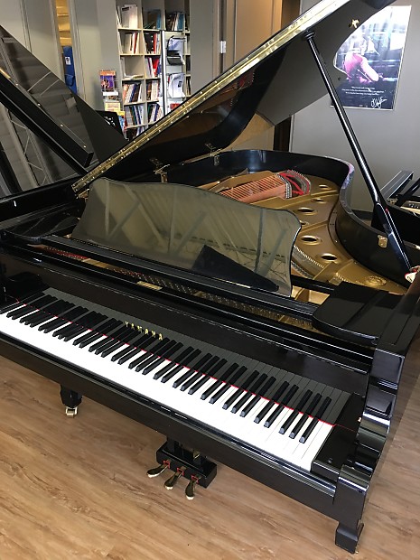 Yamaha C7 7'6" 1985 Polished Ebony | Reverb