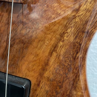 Roscoe SKB 3006 Koa 6 String Bass 2000s | Reverb