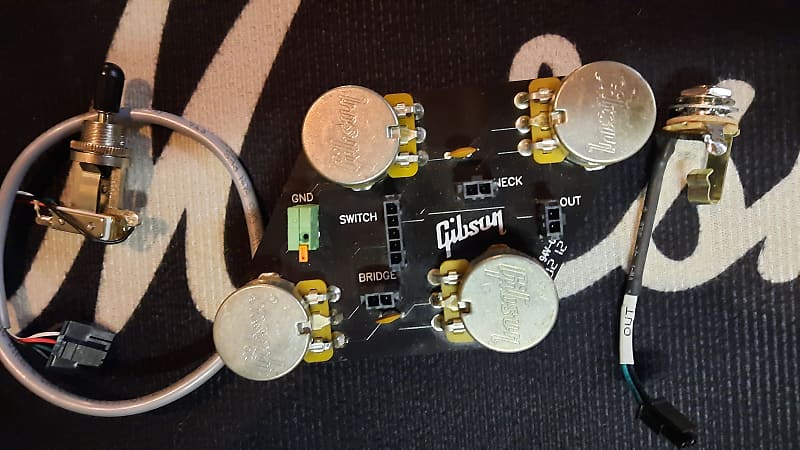 Gibson Les Paul Quick connect electronics board 2020 | Reverb