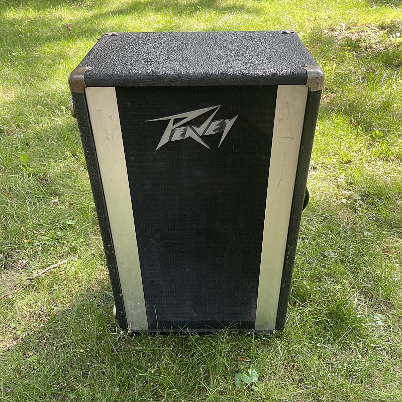 Peavey 210 *upgraded* bass cabinet column 2x10 1980’s | Reverb