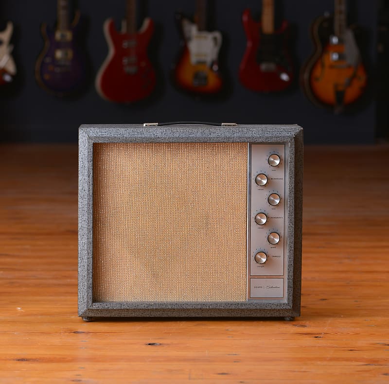 1965 Silvertone Model 1482, 5-Watt, 1x12 Guitar Combo - with | Reverb