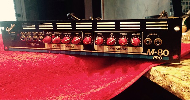 Fender M80 Amp M-80 90's | Reverb