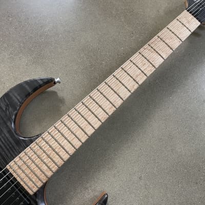 Bridge Builder Guitars Oxcart 7-string (Black Machine and | Reverb