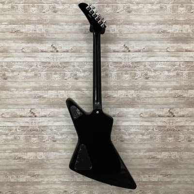 Used Hamer STANDARD BLACK EXPLORER Electric Guitar | Reverb