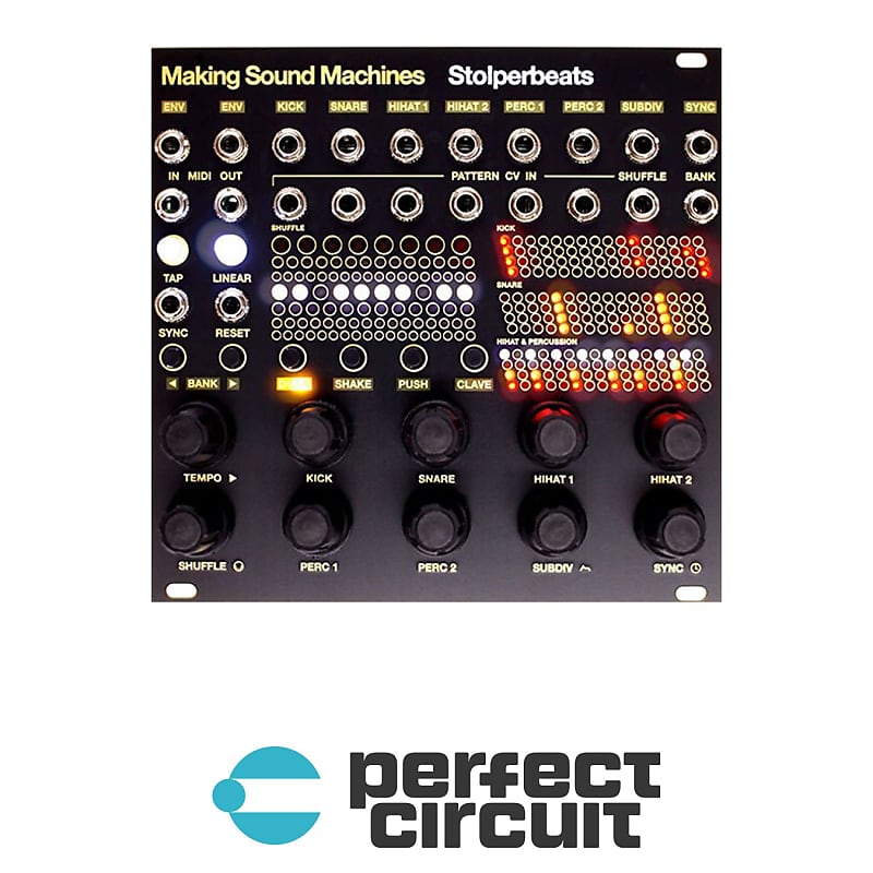 Making Sound Machines Stolperbeats Offgrid Drum Sequencer | Reverb