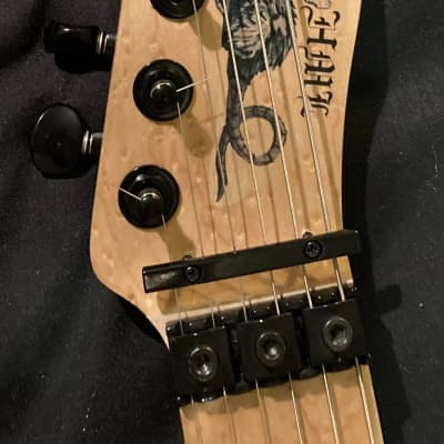 Left Handed Star-shape Warmoth Body Divebomb Neck Kahler | Reverb