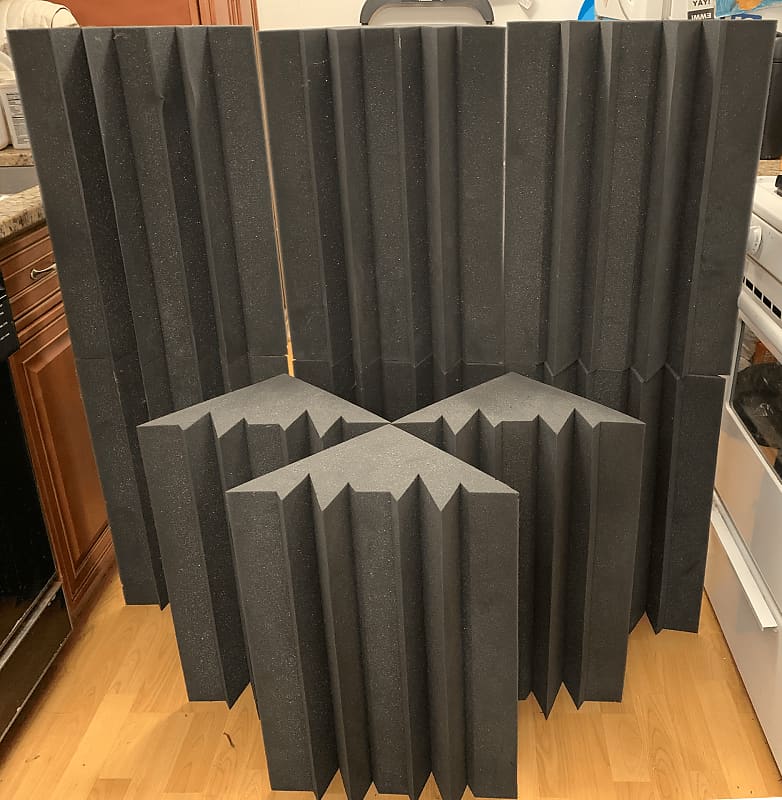 Auralex Bass Trap 12x12x24 Nine Units Sold Together Charcoal | Reverb