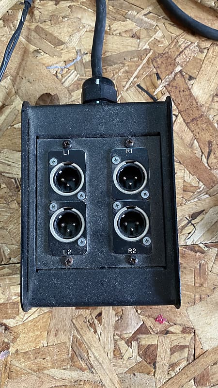 Custom DB25 Snake. 4 channel male XLR bod | Reverb