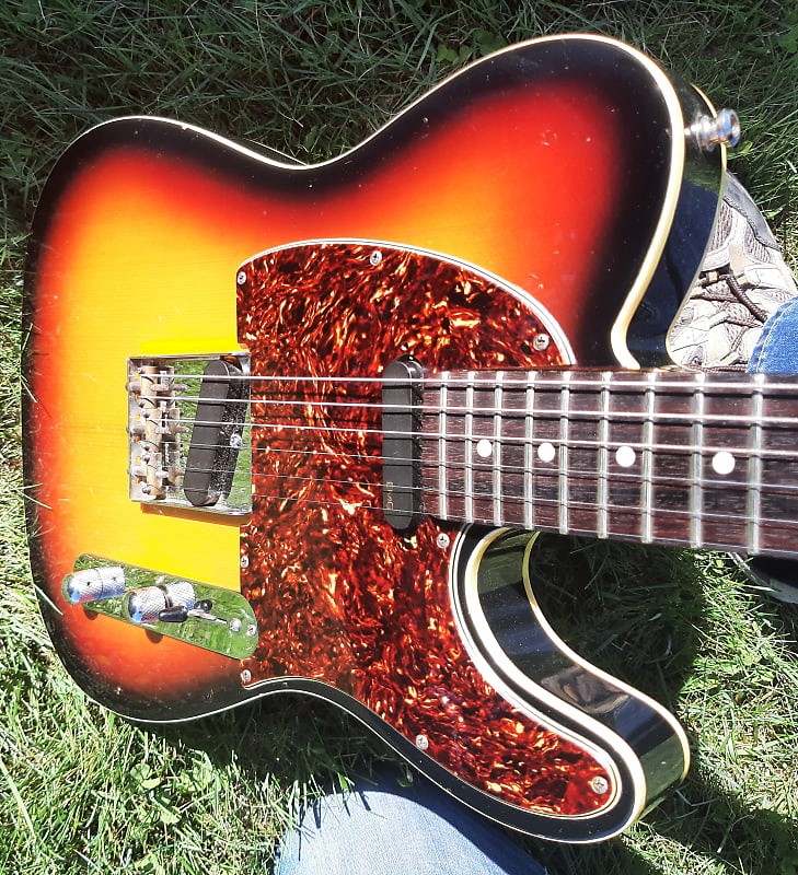 Chandler Telecaster Custom 80s / 3 Tone Sunburst | Reverb