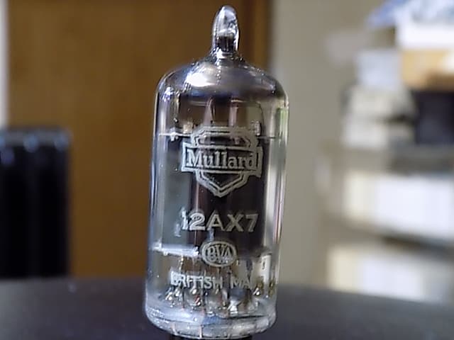 NOS Mullard 12AX7 / ECC83 long plate. | Reverb
