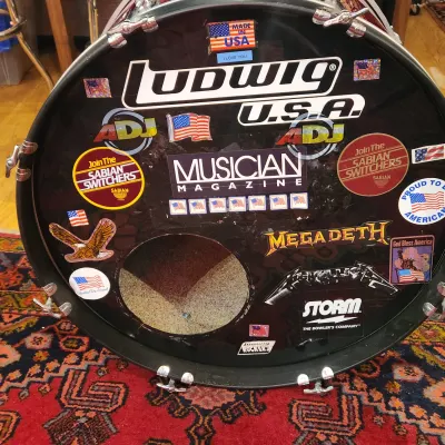 Vintage Ludwig USA Rocker II POWER PLUS 7-Piece Drum Kit Late | Reverb