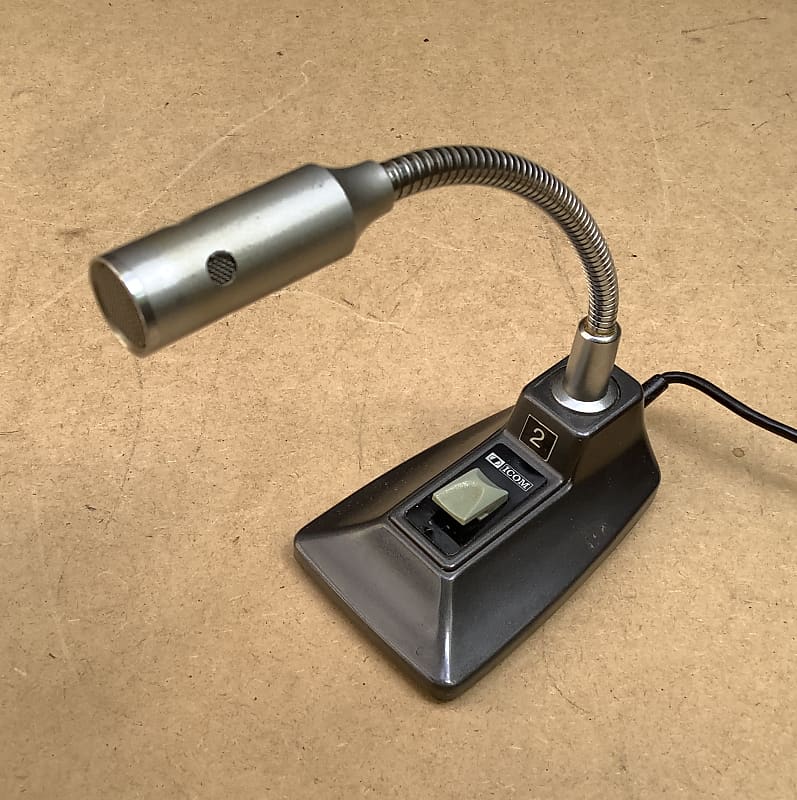 Vintage ICOM IC-SM-2 SM2 DESK table top MIC Microphone made | Reverb