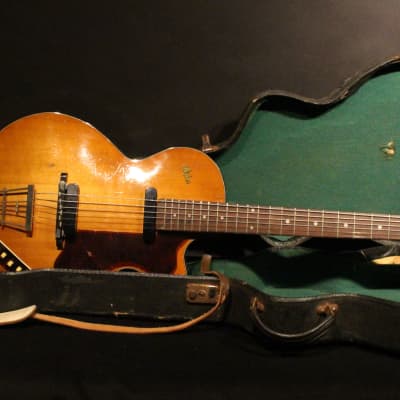 Hofner Club 50 guitar from 1960 in honeyburst finish with | Reverb