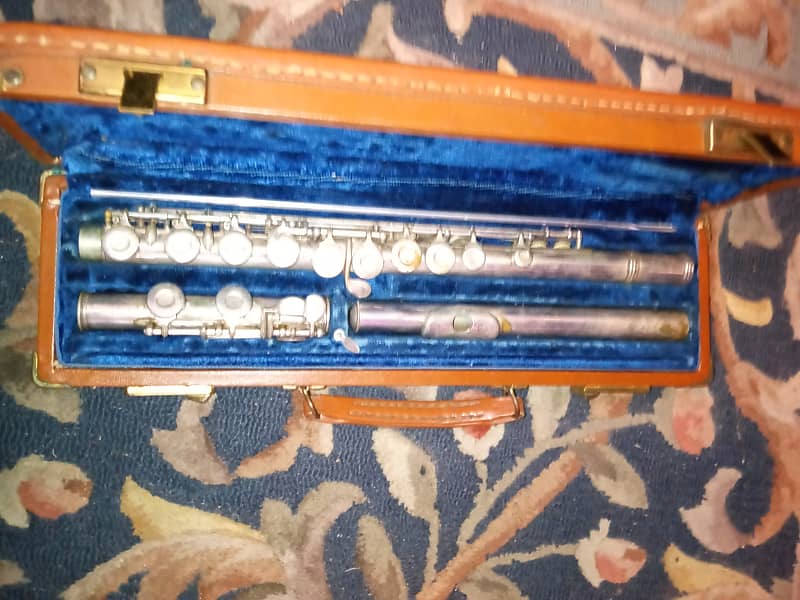 Roth USA Silver Plated Flute - Silver (Needs work on valves) | Reverb