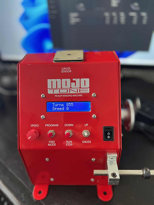 Mojotone Pickup Winding Machine 2018 - Red | Reverb