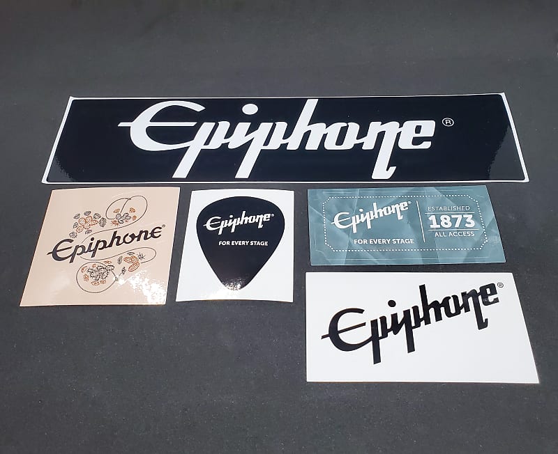 Large Epiphone Sticker Pack | Reverb