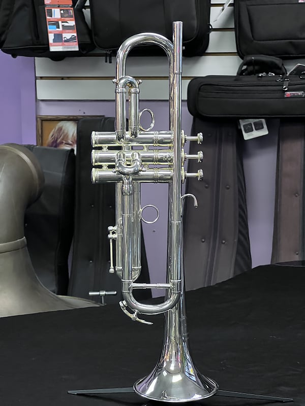Burbank Benge 3X+ MLP Silver Plated Trumpet | Reverb