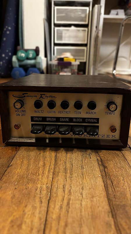 Wurlitzer Swingin' Rhythm Vintage Drum Machine 1960s/70s | Reverb